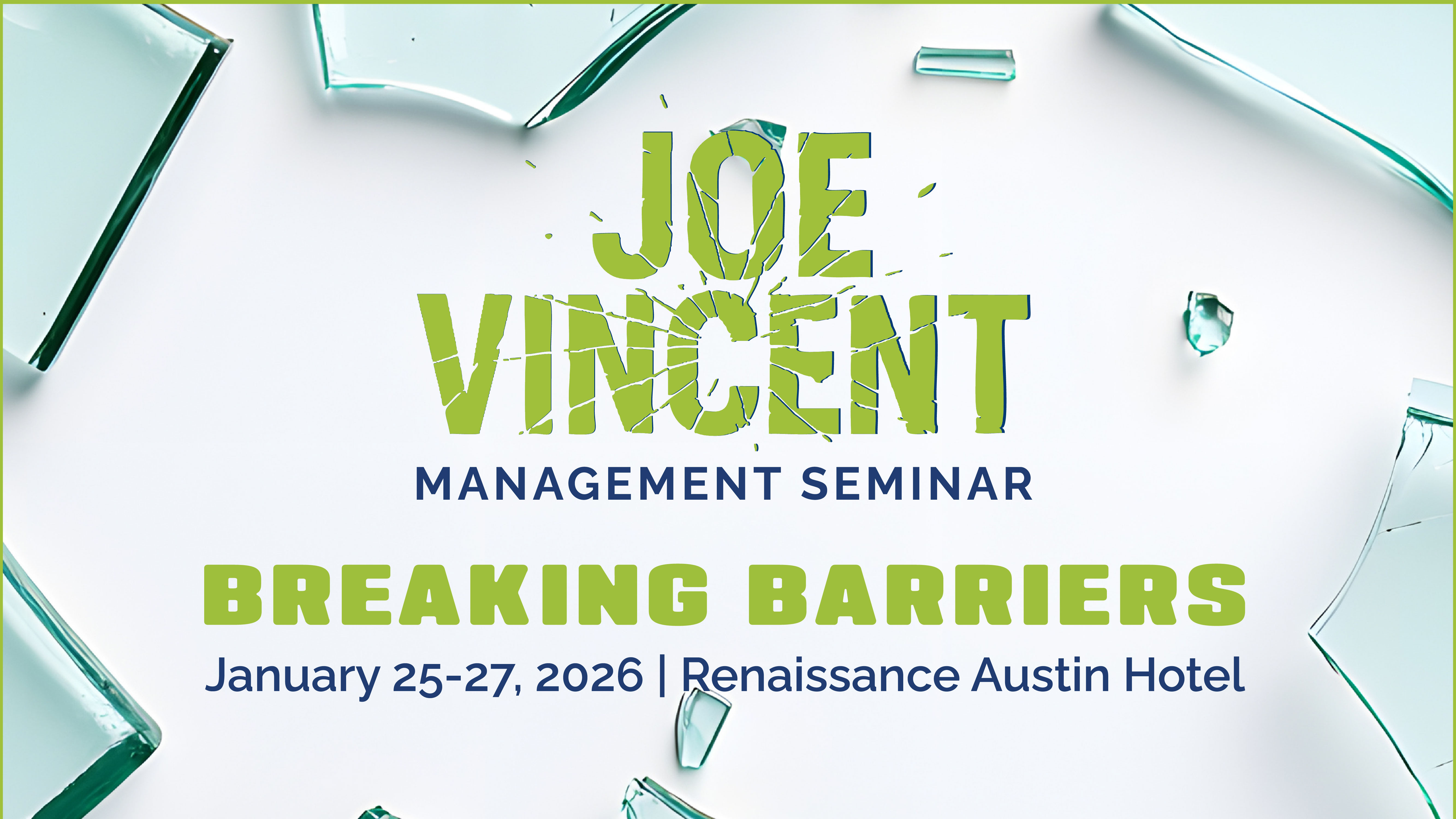 Joe Vincent Management Seminar